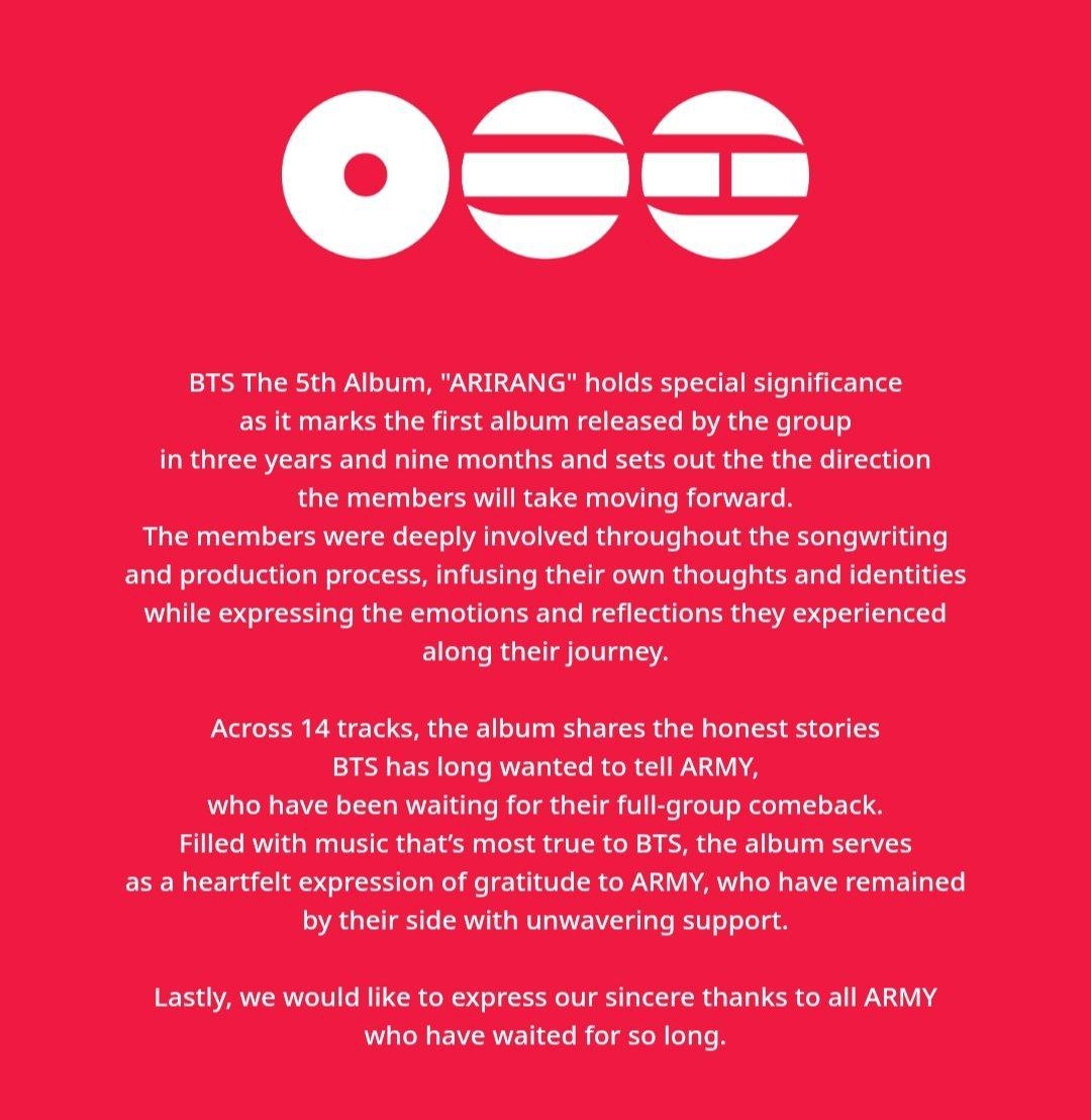Novo Álbum do BTS: Arirang - Tudo Sobre o Lançamento de Março de 2026 ...